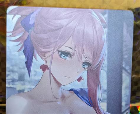 Holofoil Sexy Anime Card Acg Lone Wolf Lr E 79 Miyamoto Musashi