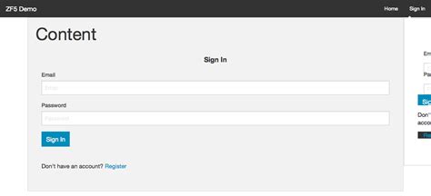 Navigation Display Signin Modal In Topbar Menu With Zurb Foundation 5