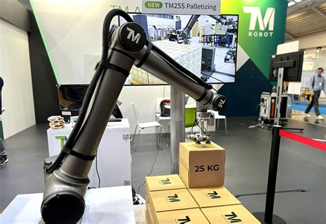 Techman Robot Presents Tm Ai Cobot Tm25s At Irex 2023 The Robot Report