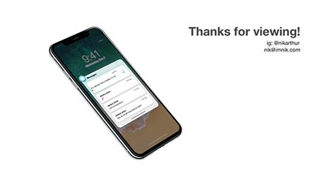 IOS Notification Concept On Behance