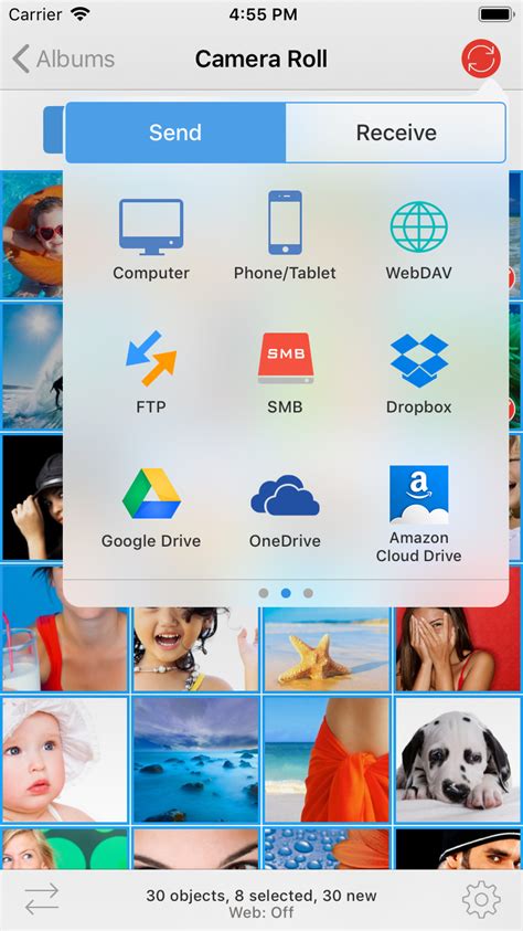 How To Transfer Photos Using WebDAV PhotoSync