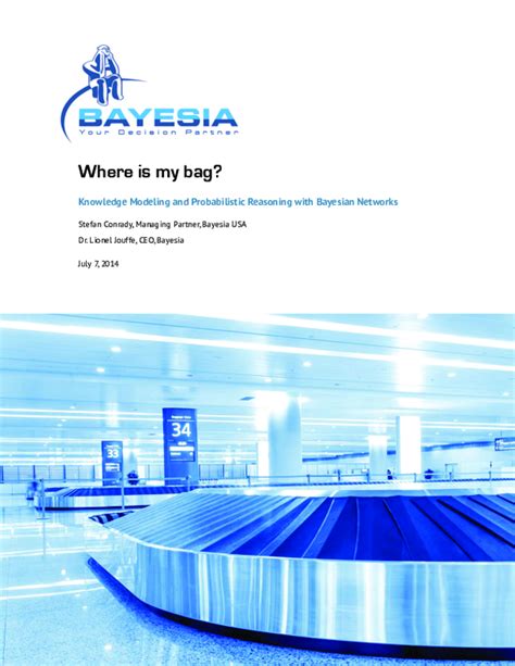 Pdf Where Is My Bag Knowledge Modeling And Probabilistic Reasoning