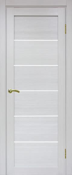 СибДвери. Узкая межкомнатная дверь Турин 506 для двустворчатой установки