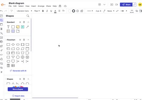 Set Default Style To Lines Instead Of Arrows In Lucidchart Community