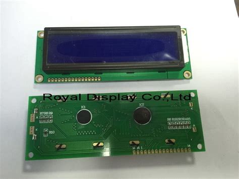 16 Character X 2 Lines LCD 16X2 LCD Module For Home System 16X2 Characrer LCD Module And