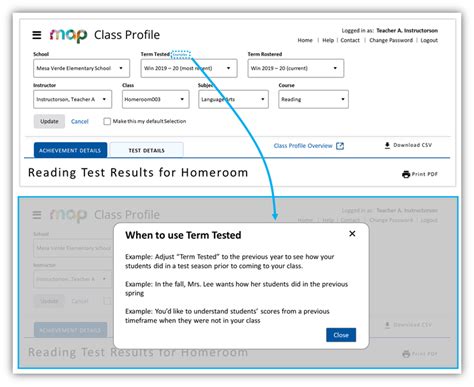 Nwea Newsclass Profile Report Improvements