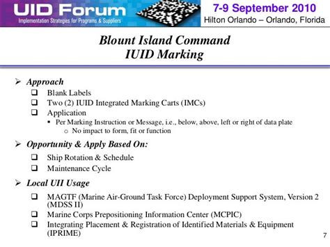 Usmc Case Of Using Uid