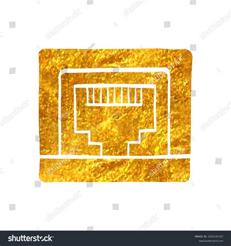 Hand Drawn Local Area Connector Icon Stock Vector Royalty Free 2205342107 Shutterstock