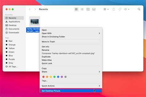 How To Change The Desktop Wallpaper Background In MacOS