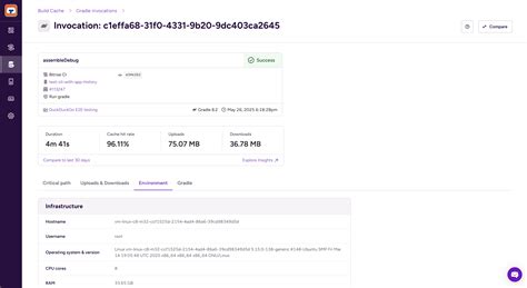 Enhanced Invocation Details Are Here In Build Cache Build Cache Bitrise Discussions
