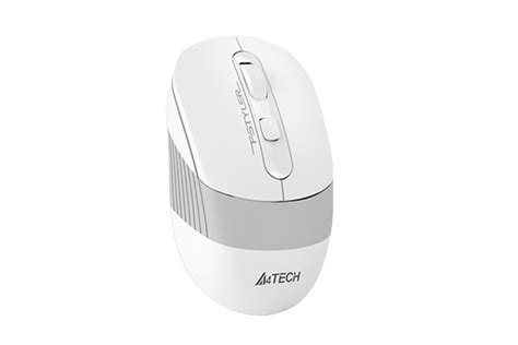 A4TECH FB10C FSTYLER RECHARGEABLE WIRELESS MOUSE – GRAYISH WHITE | DUAL ...