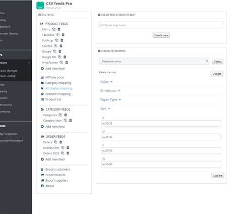 Prestashop Csv Feeds Pro Module