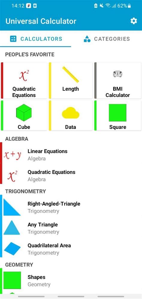 Universal Calculator Apk للاندرويد تنزيل