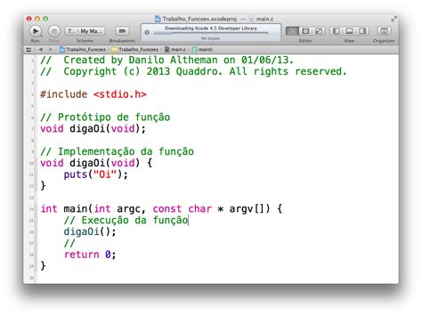 Quaddro Macmagazine Programando Em C Fun Es Macmagazine