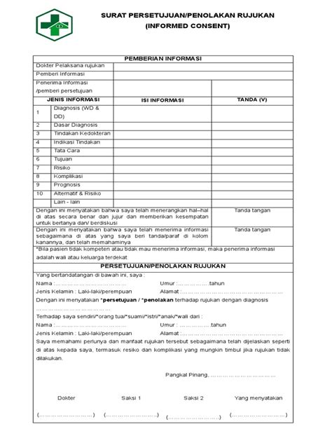 Informed Consent Rujukan Pdf