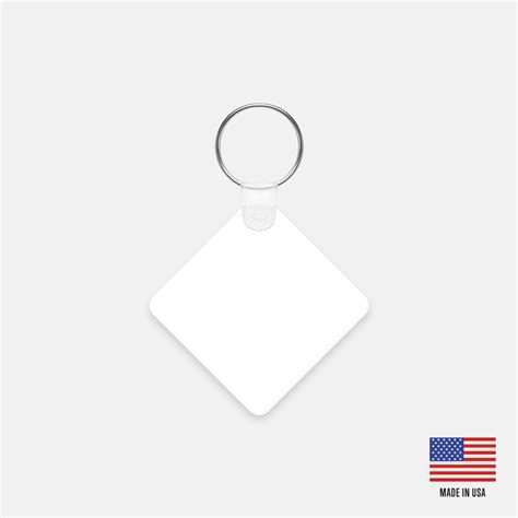 Key Chain Square Printed Mint Key Chain Square Printed Mint