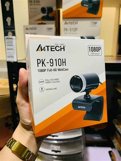 A Tech PK H P Full HD Webcam With Mic Computers Tech Parts Accessories Webcams On