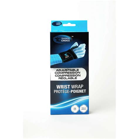 Trainers Choice Wrist Compression Wrap For Men And Women Adjustable Trainers Choice Wrist Compression Wrap For Men And Women Adjustable