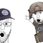 Two Soyjacks Pointing Meme Generator Imgflip