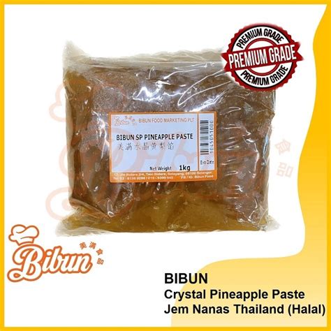 Premium Crystal Pineapple Paste Aaaaa Jem Nanas Jem Nenas Pineapple Filling Thailand