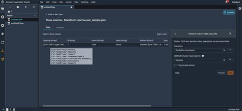 Prepare And Analyze Json And Orc Data With Amazon Sagemaker Data