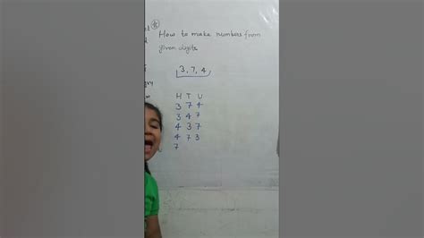 How To Make Numbers From Given Digits Youtube