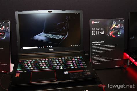 MSI Refreshes GT GE GL And GS Series Gaming Notebooks With NVIDIA GeForce RTX Series Graphics