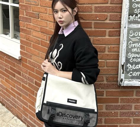 디스커버리 메신저백 백팩 고등학생 가방 신학기 코디 네이버 블로그