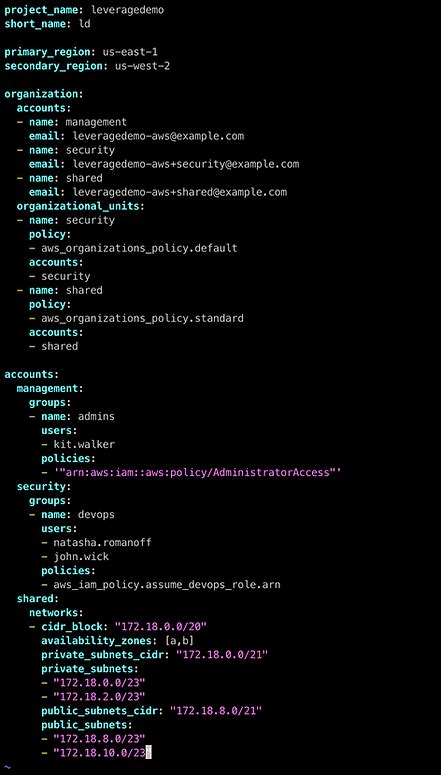 Binbash Leverage For Aws