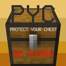 Protect Your Chest Minecraft Bukkit Plugins CurseForge
