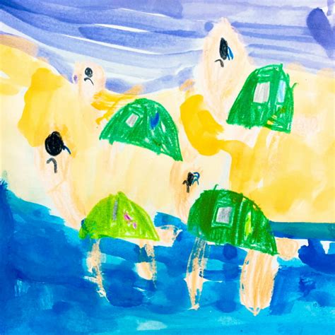 쓰레기를 먹은 거북이 내가 사랑하는 바다 어린이 그림 그리기 대회 휴먼인러브