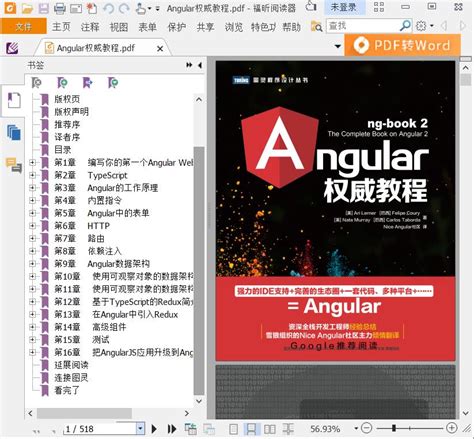 Angular权威教程 PDF电子书 17MB 下载 码农书籍网