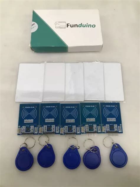 Kit Rfid Funduino Pour Arduino Raspberry Pi Eur 970 Picclick Fr