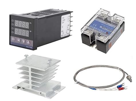 YXQ REX C100 Temperature Thermostat Controllers Digital Intelligent PID LED 100 240VAC K