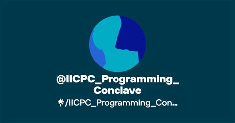 Iicpc Programming Conclave Linktree