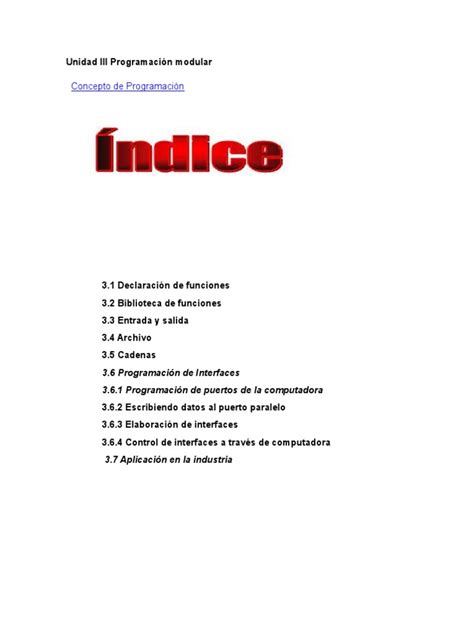 Unidad Iii Programación Modular Pdf Programacion Modular Biblioteca Informática