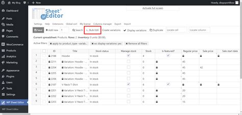 WooCommerce Bulk Delete Default Attributes From Variable Products