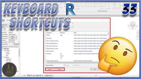 Revit Standard Keyboard Shortcuts At Rupert Baldwin Blog