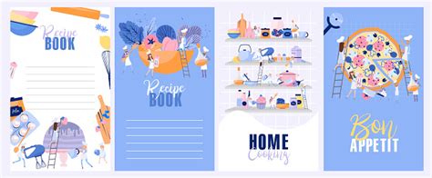 팀워크 요리사 유니폼의 작은 캐릭터는 요리 팬 음식과 향신료와 거대한 선반에 요리 요리법에 대한 스톡 벡터 아트 및 기타 이미지