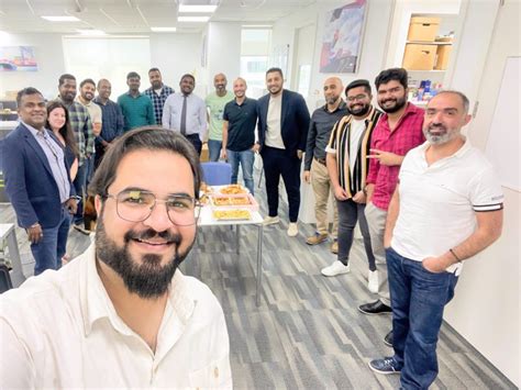 rizwan parkar on linkedin celebration office work team