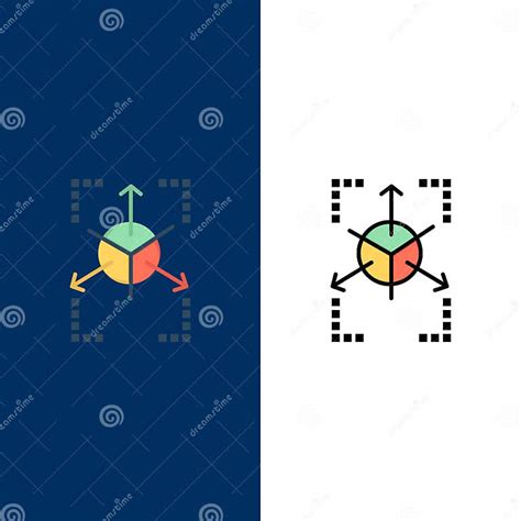 Prototype Grid Database Chart Icons Flat And Line Filled Icon Set