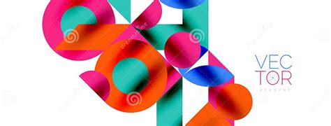 Modern Vector Abstract Geometric Background Design Stock Vector Illustration Of Overlay