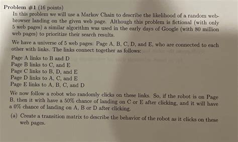 Solved Problem 1 16 Points In This Problem We Will Use A