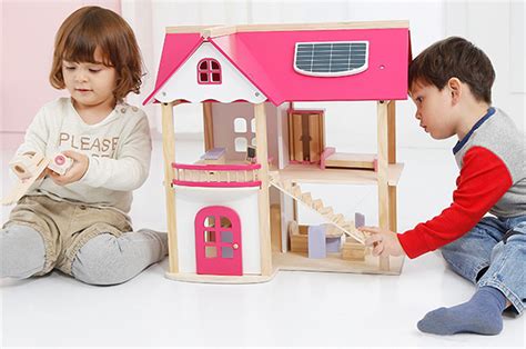 Къща за кукли с обзавеждане Детски играчки