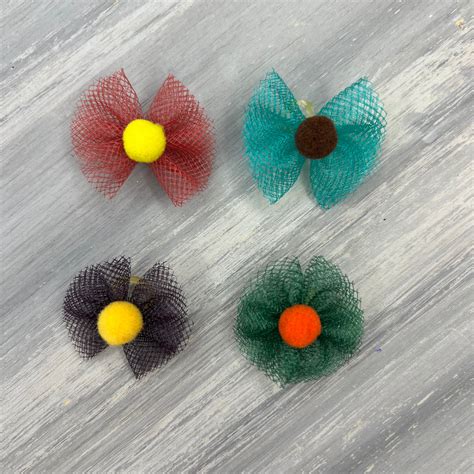 Fall Itsy Bitsy 24 Tiny Bows Bardel Bows