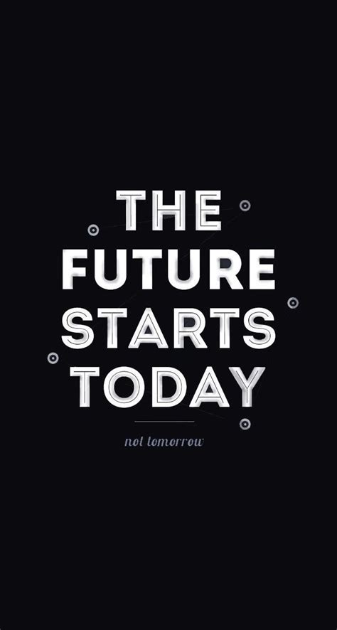 Motivational Wallpapers Dark Version Future Quote Wallpaper