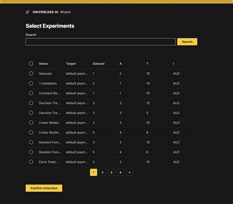 Experiment Setup Comparison Using Driverless AI 1 10 7 2 Documentation