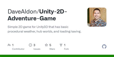 Github Davealdonunity 2d Adventure Game Simple 2d Game For Unity3d