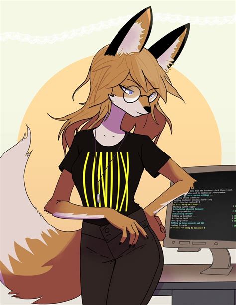 Xenia The Linux Mascot Xenia Linuxfox Know Your Meme