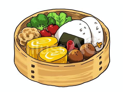 お弁当イラスト No 1561698｜無料イラスト・フリー素材なら「イラストac」